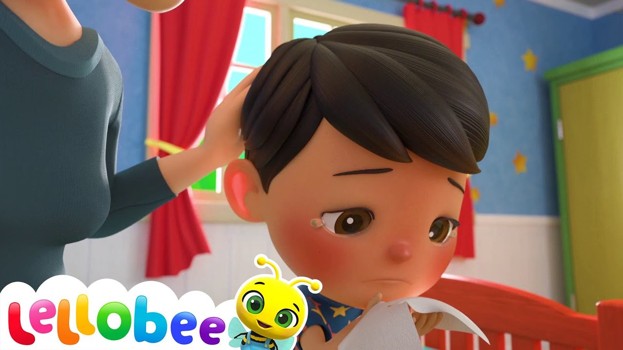 Sick Song | Boo Boo Kids - Nursery Rhymes & Kids Songs | Lellobee - YouTube