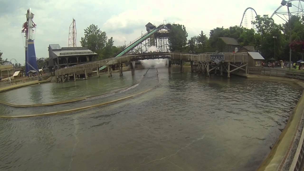Cedar point water ride - YouTube