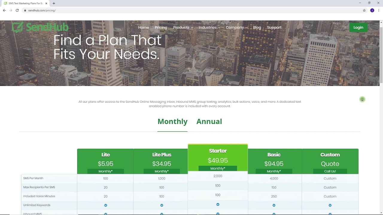 3 Minute Demo | SendHub Business SMS - YouTube