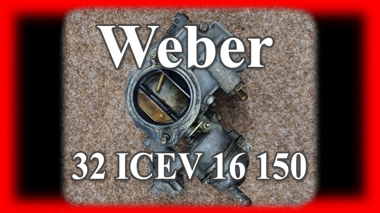 Weber 32 ICEV Refurb I Fiat 127 I 903 and 1050 I - YouTube
