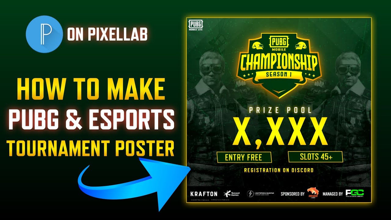 Pubg Tournament Poster plp | Esports tournament Poster design | pubg ...