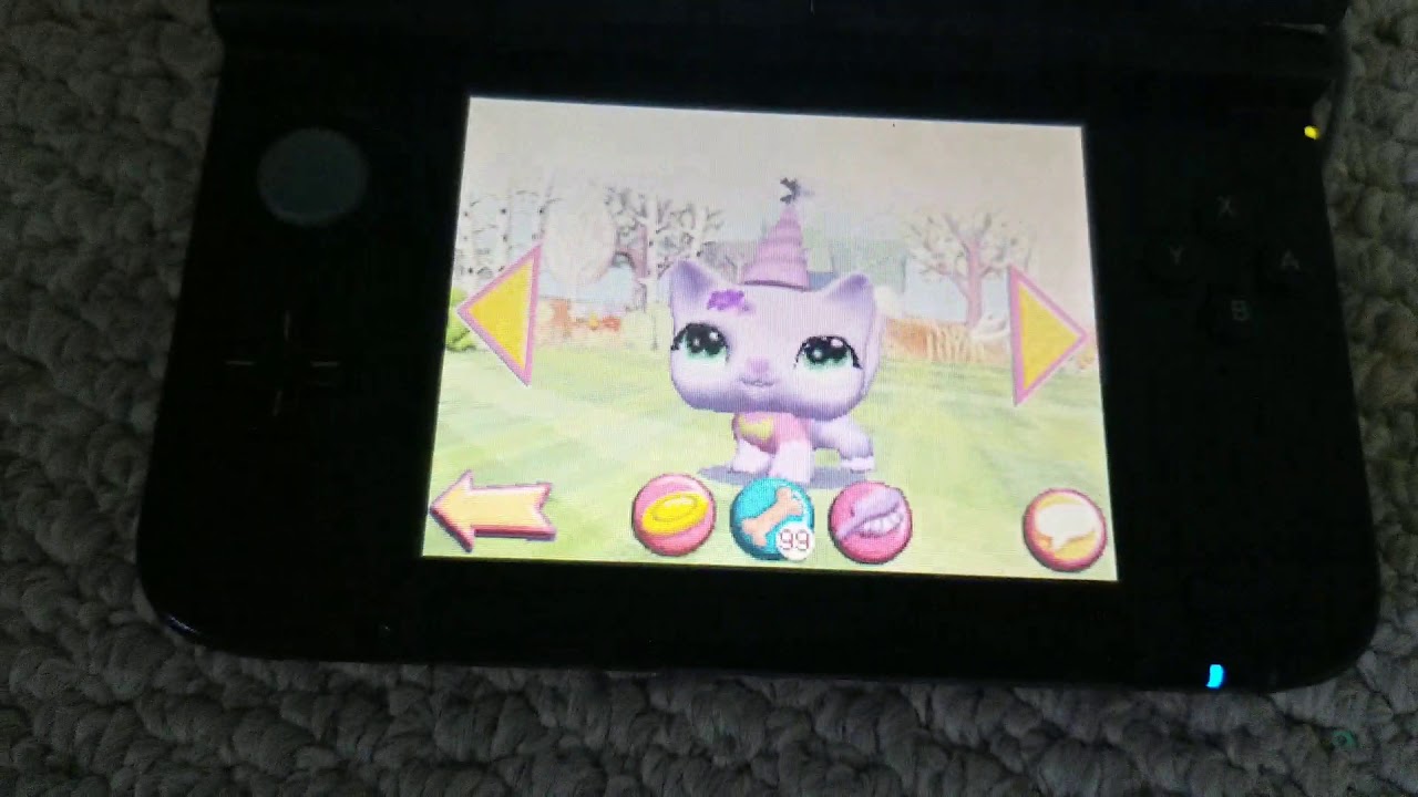 Playing an old lps video game. - YouTube