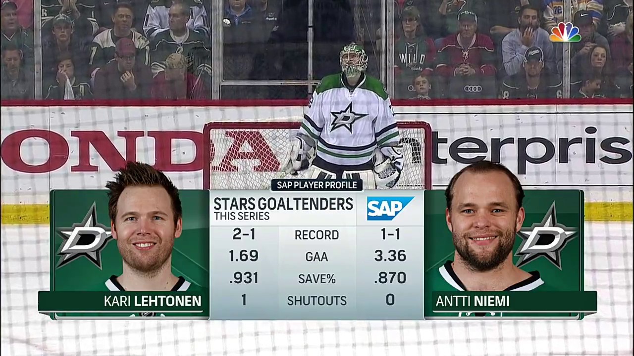 2016 Stanley Cup Playoffs Round 1 Game 6 Dallas Stars at Minnesota Wild ...