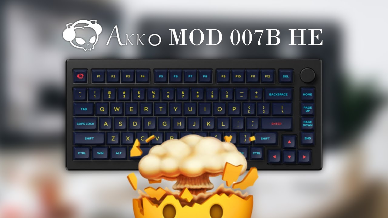 AKKO MOD 007B HE Review - YouTube