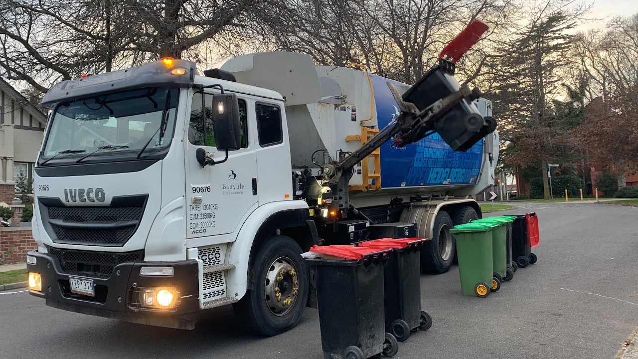 Banyule Kings Birthday Garbage Collection - 90676 - YouTube