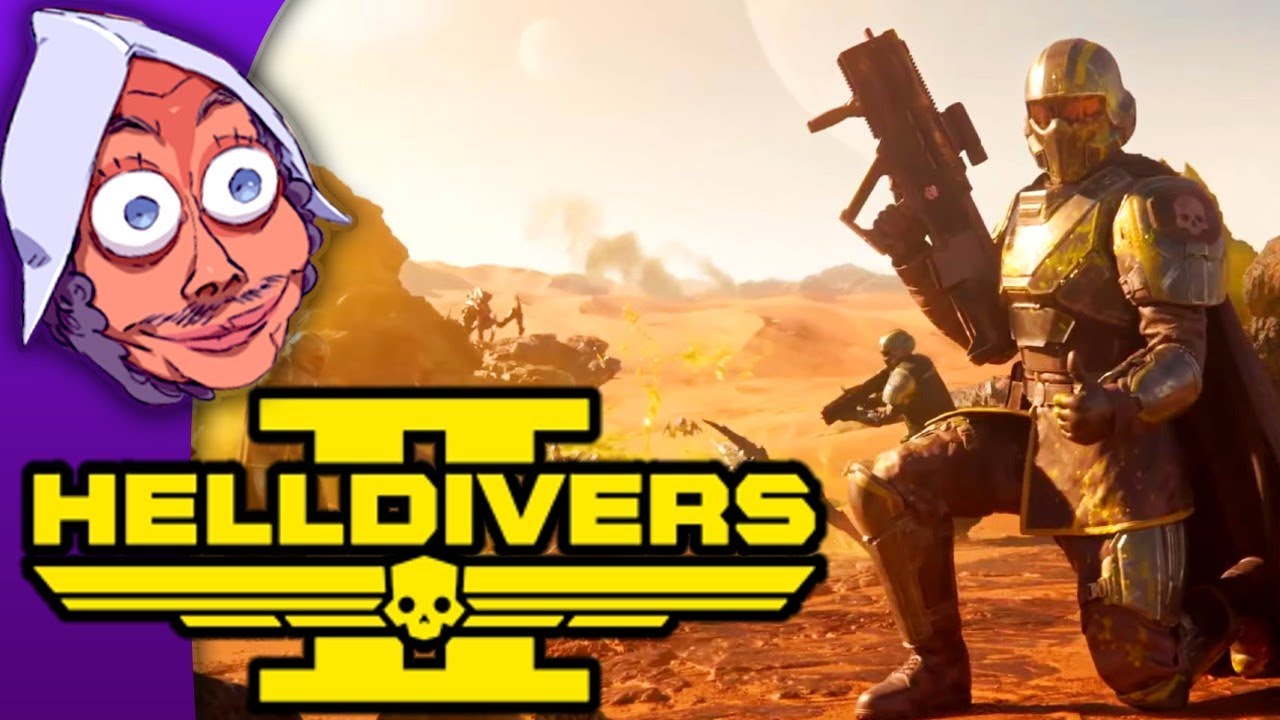 [Criken] I'M DOING MY PART - First time Helldiver squashin' some space bugs - YouTube