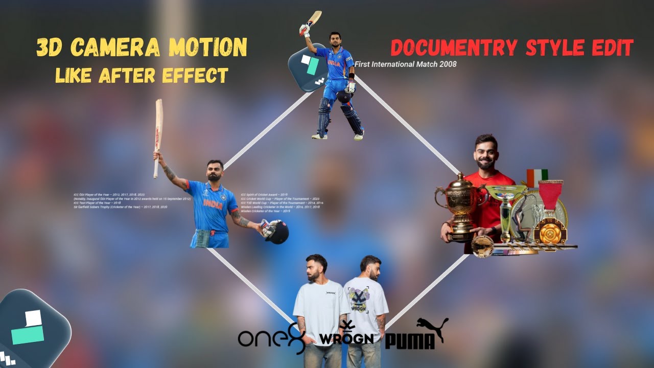 3D Camera Motion in Filmora | Like After Effects | Documentry style ...