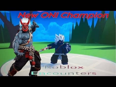 I UNLOCKED ONI (Roblox Encounters) - YouTube