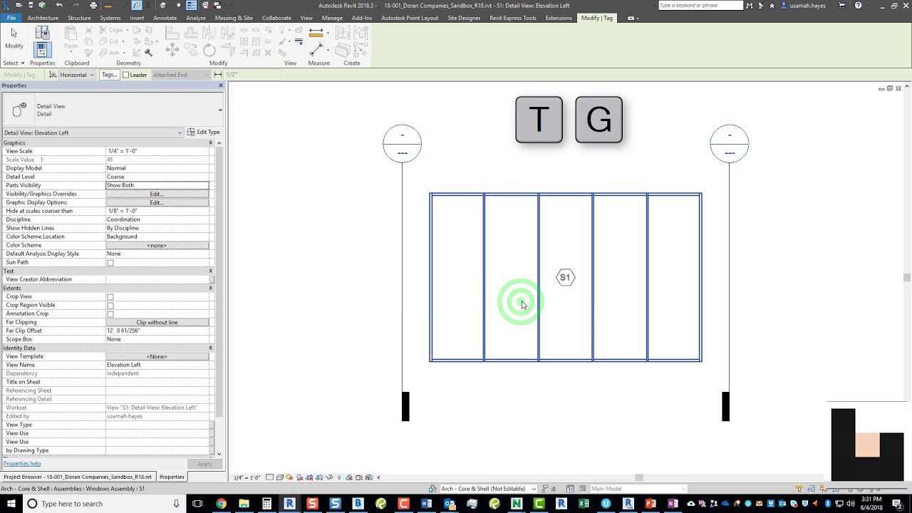 Revit 2018 Storefront Assemblies - YouTube