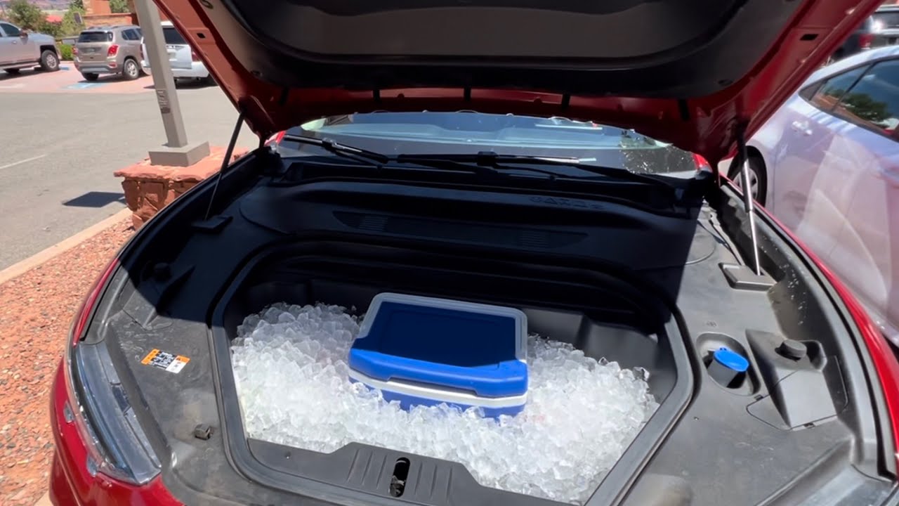 We used the Mach-E Frunk as Ford Intended. Does it really work as an ...