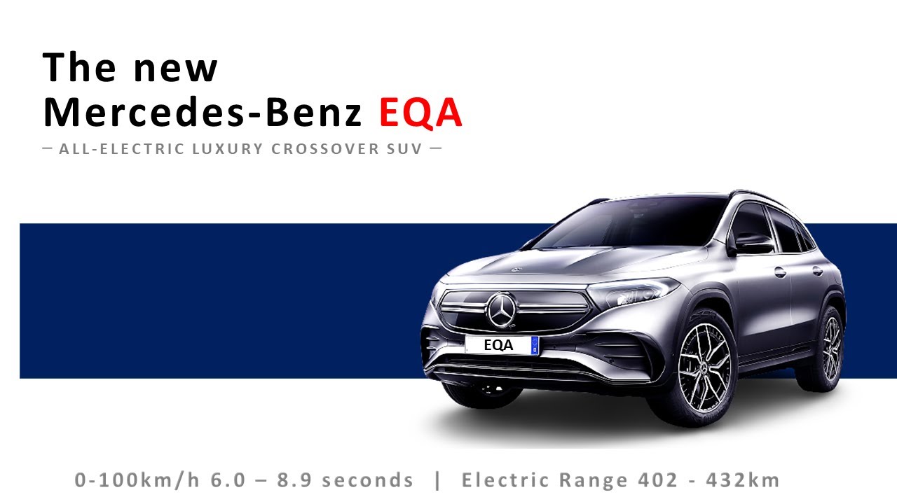 All-New Mercedes Benz EQA Electric SUV - Highlights, Dimensions ...