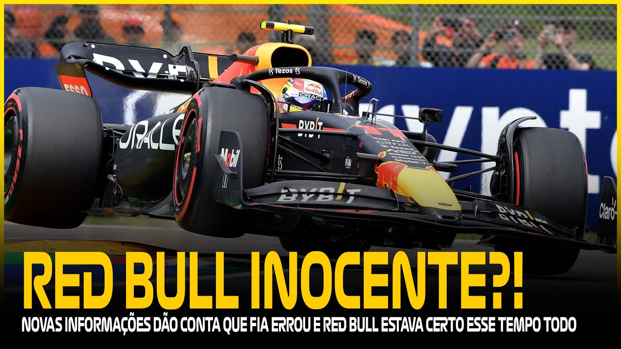 MEGA REVIRAVOLTA NO CASO RED BULL PODE TER VAZADO / TREINOS LIVRES ...