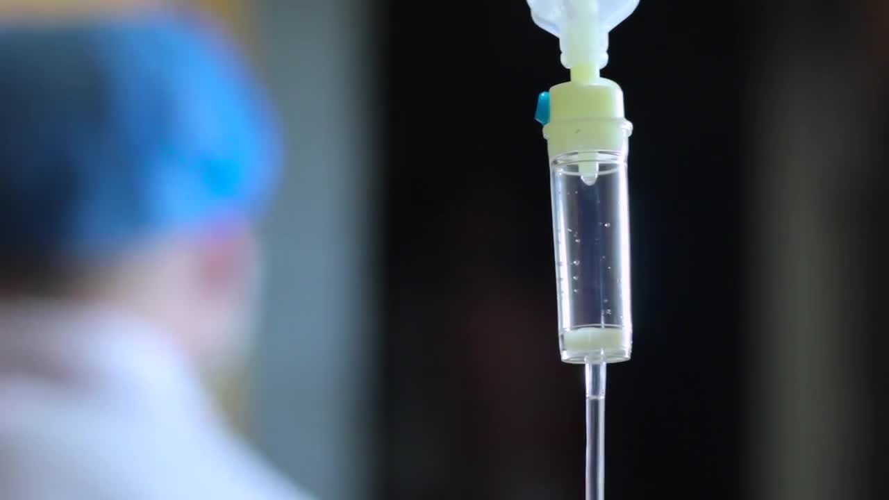 IV Drip - Intravenous Therapy Stock Video - YouTube