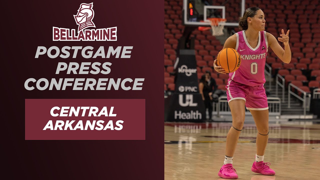 WBB | Bellarmine Postgame Press Conference | Central Arkansas - YouTube
