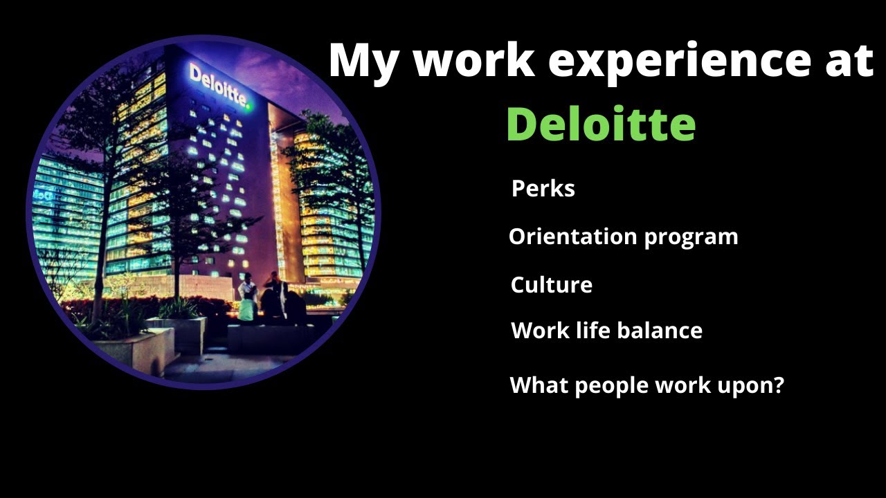 Everything you need to know before joining Deloitte! - YouTube