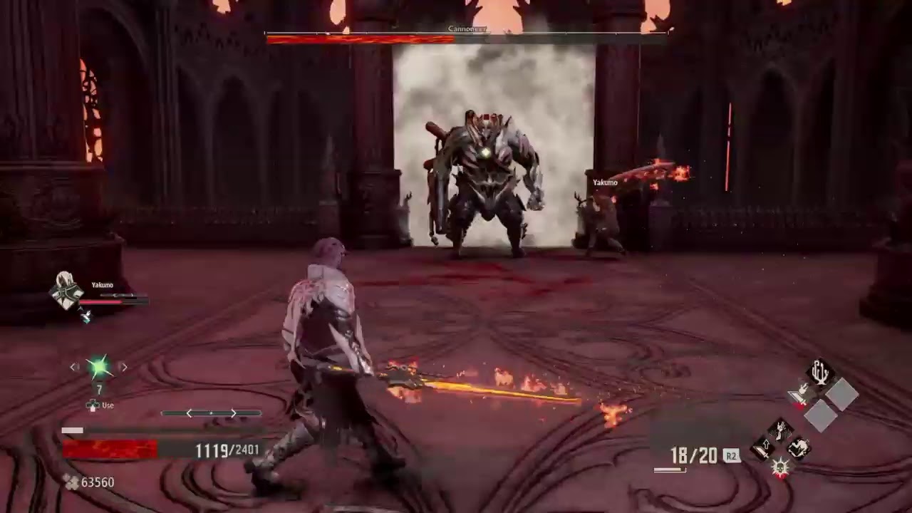 Double boss in code vein - YouTube