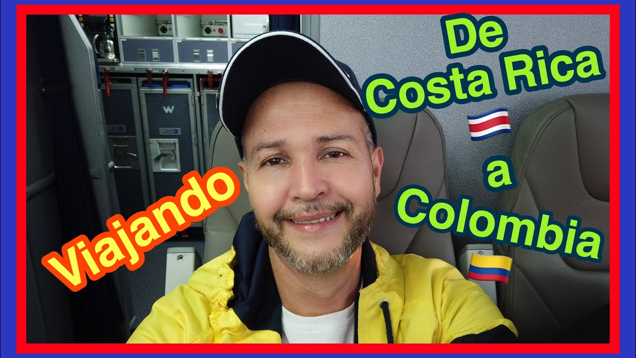 VOLANDO DE COSTA RICA A COLOMBIA - YouTube