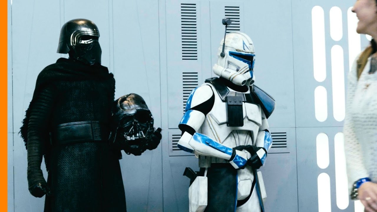 Kylo Ren and Rex just standing around - YouTube