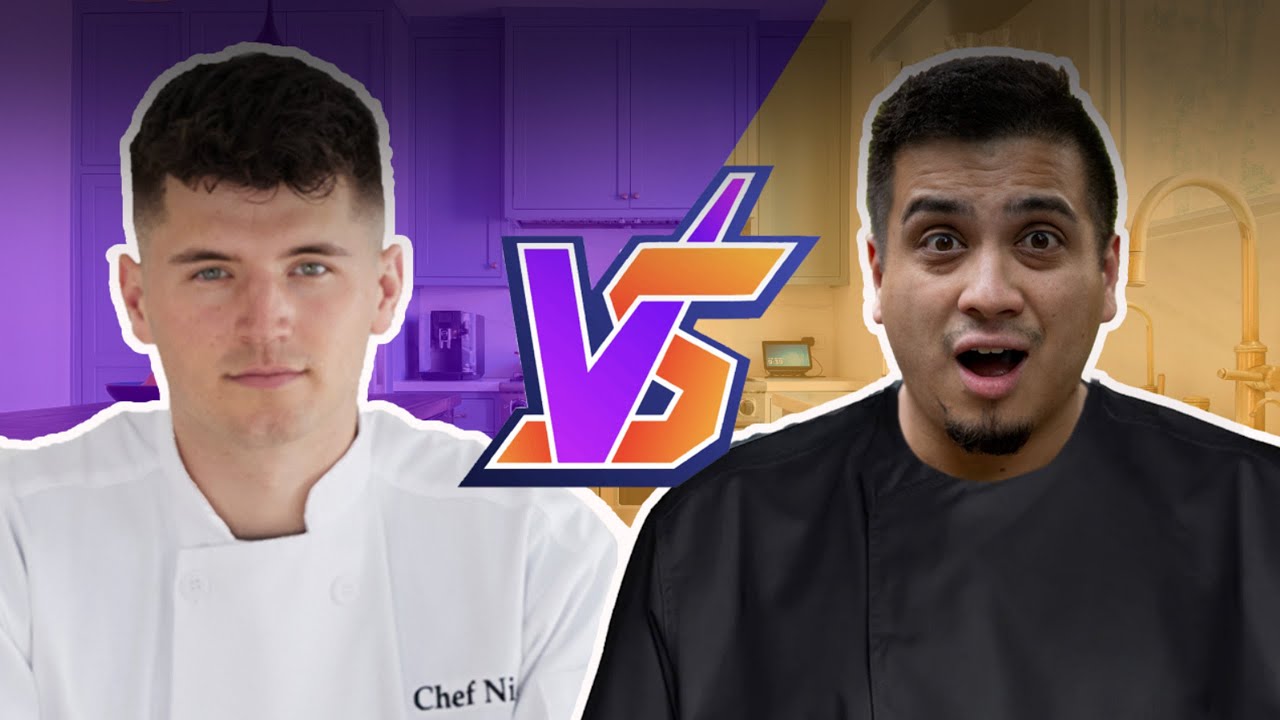 Reacting to Cooking Against Nick Digiovanni! - YouTube