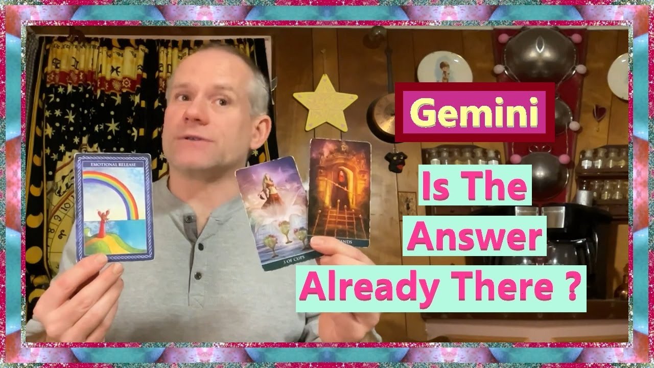 Gemini - Is The Answer Already There ? - YouTube