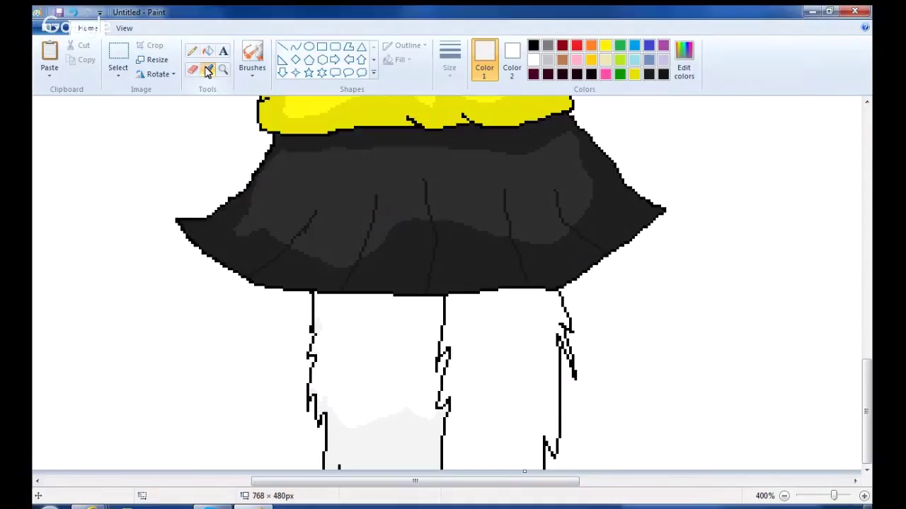 Genderbent Asriel MS Paint!! - YouTube