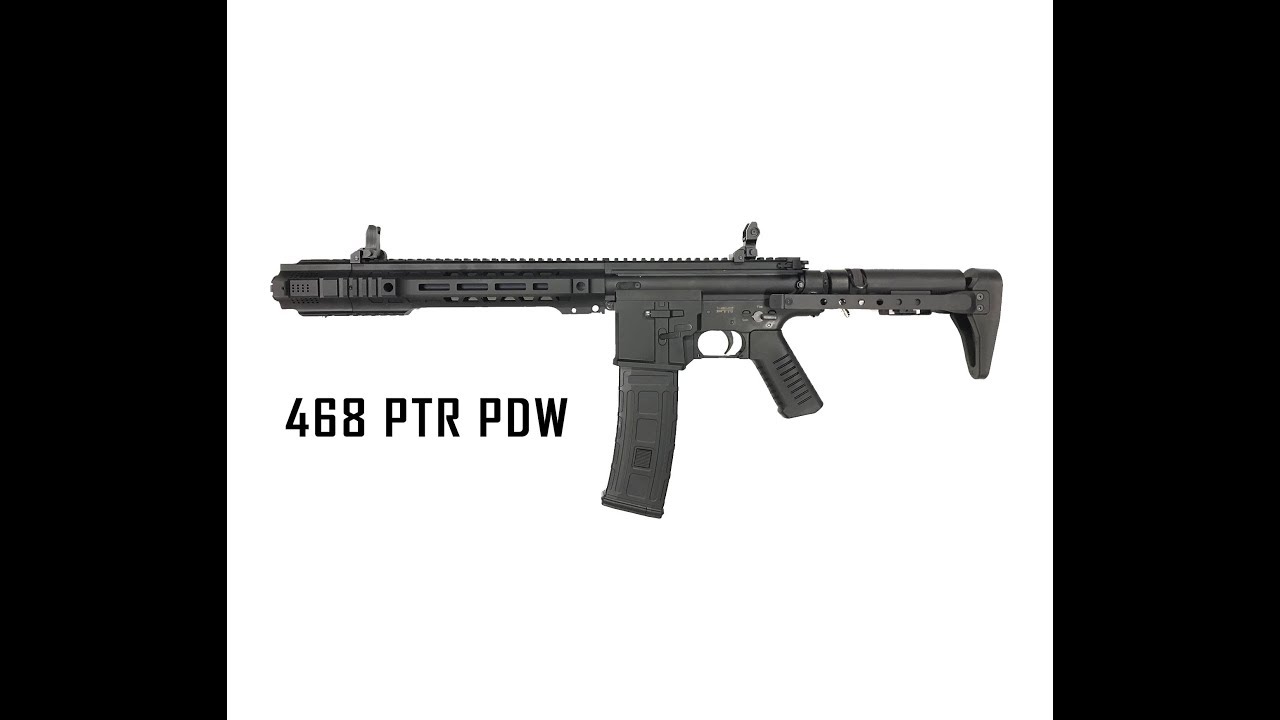468 PTR PDW Shooting Demo - YouTube