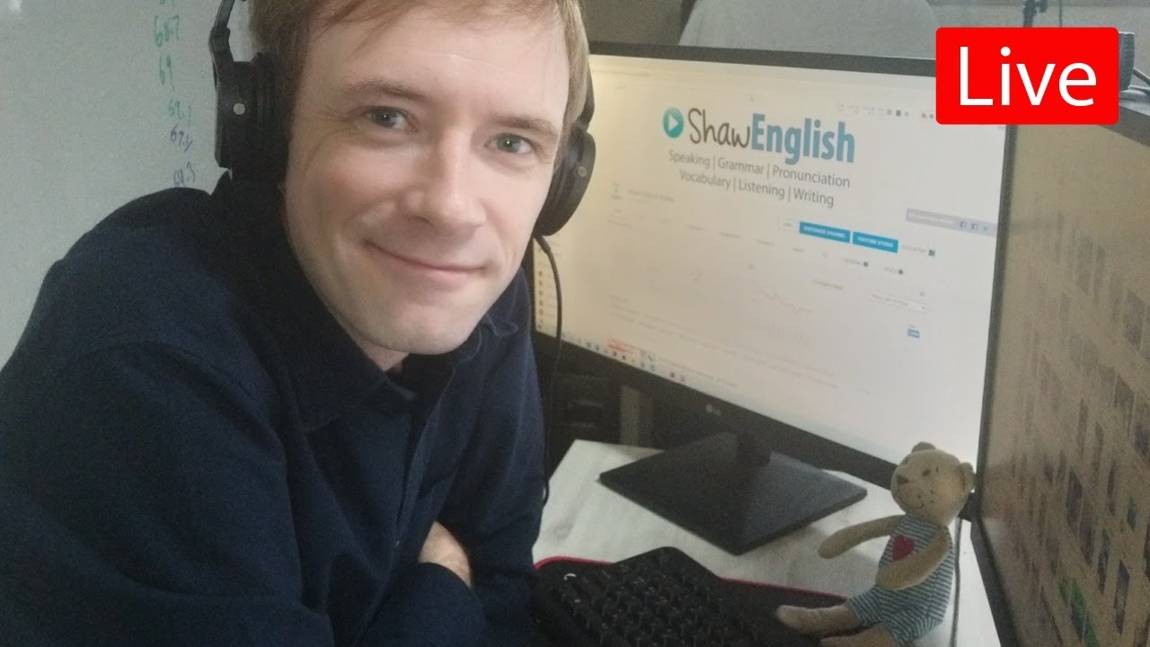 English Q&A | Learn English Live with Robin Shaw - YouTube
