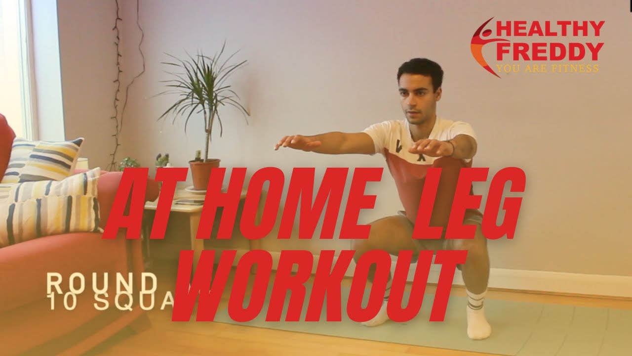 DAY 2 - LOWER BODY WORKOUT, at Home Bodyweight for Lockdown // 12 DAYS ...