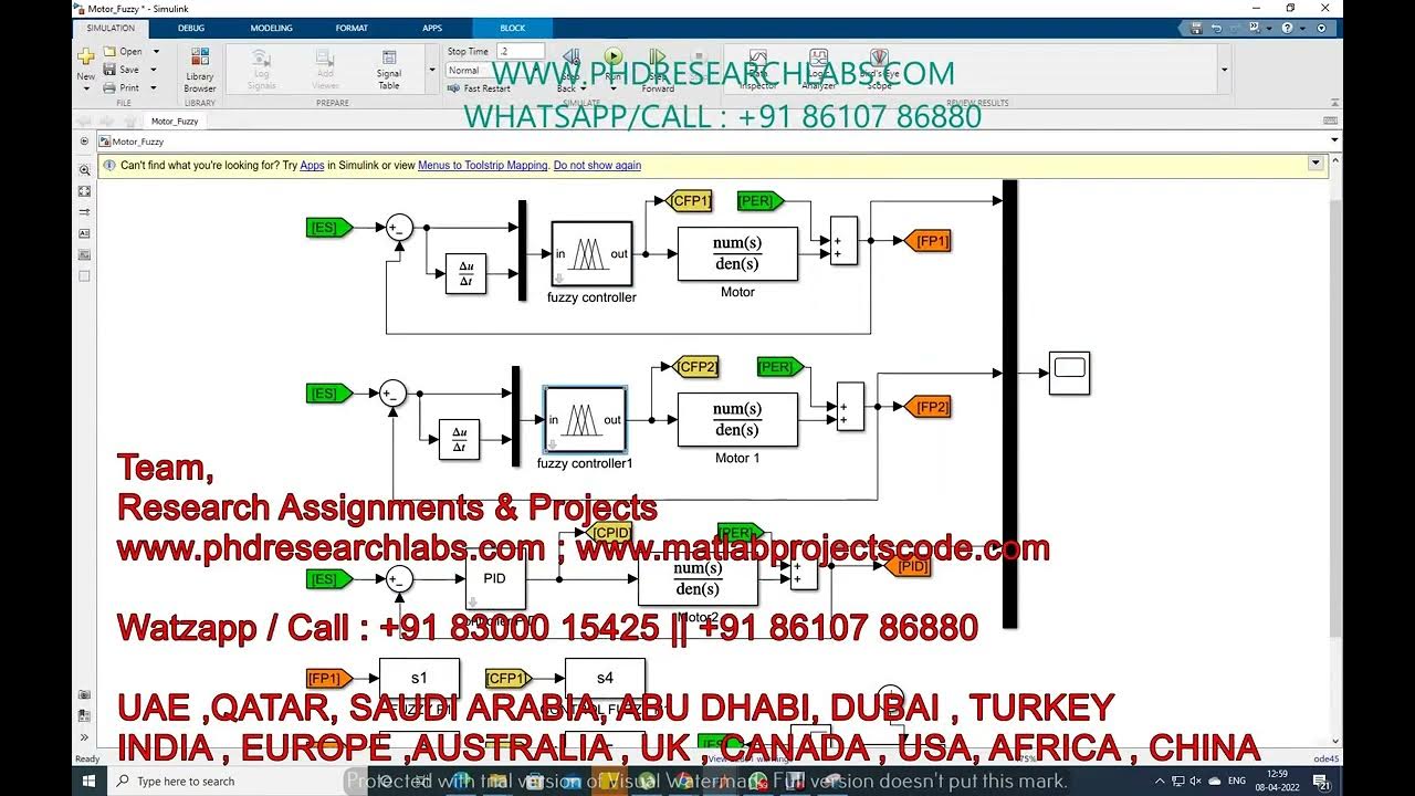 Control of motor with fuzzy logic - Fuzzy Logic Motor Control in Matlab Simulink - Fuzzy Logic ...