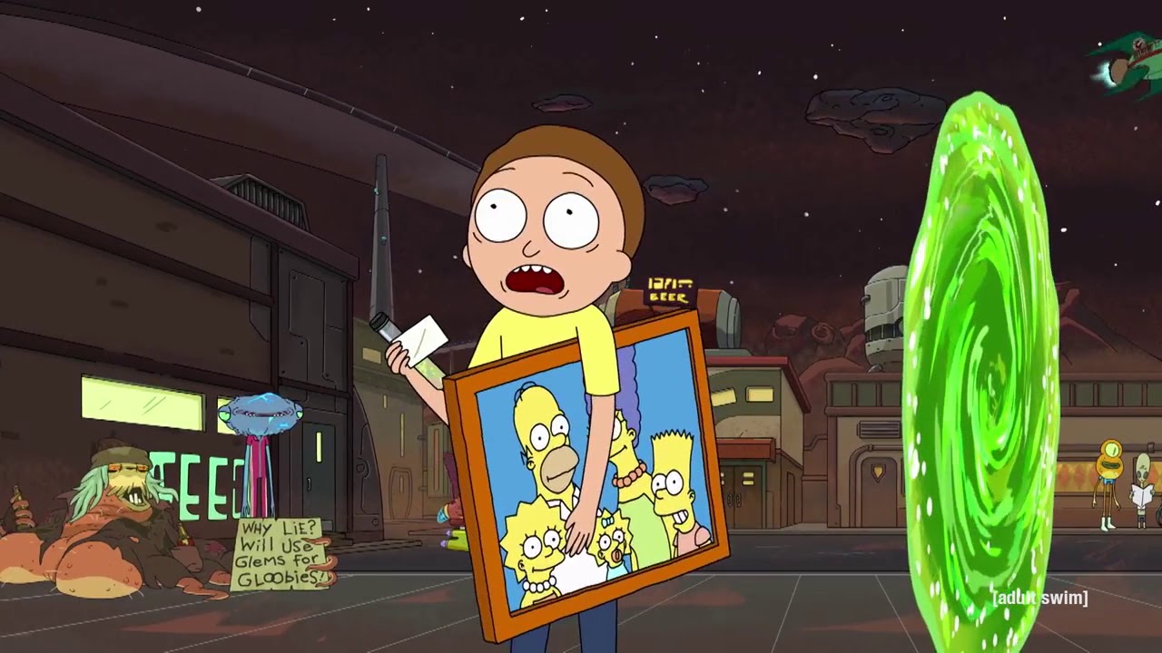 Simpsons Couch Gag | Rick and Morty | Adult Swim - YouTube