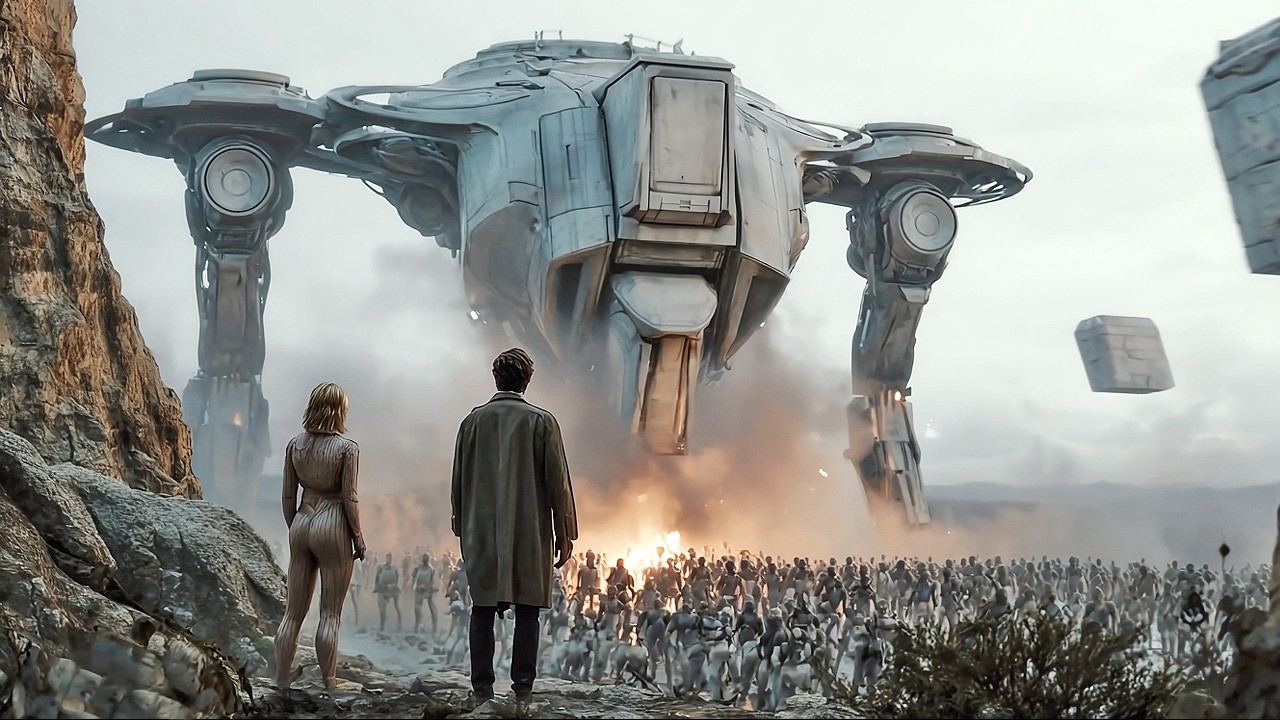 An alien robot civilization invades earth to recruit humans... - YouTube