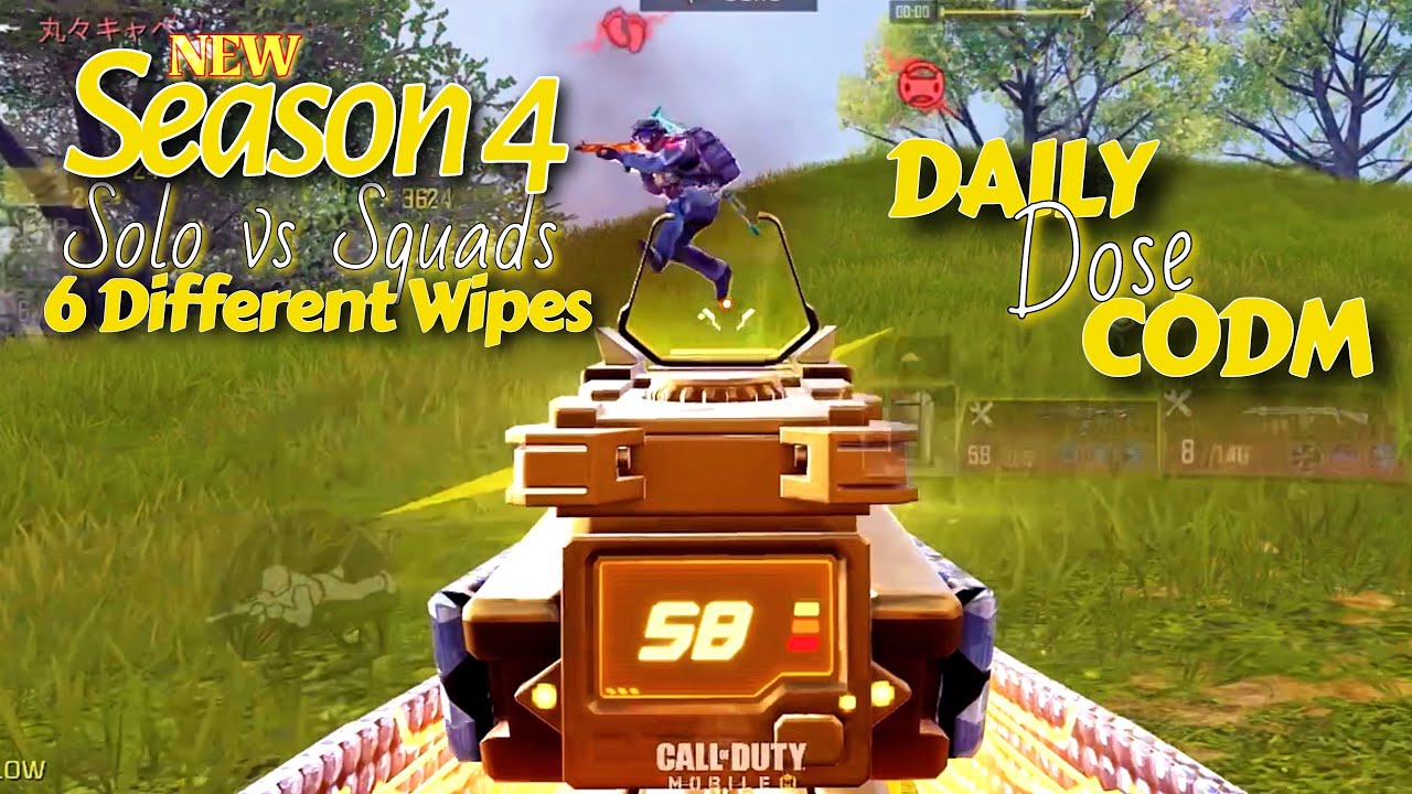 New Season 4 2023 [6 Different Squad Wipes and Nice Fights] daily dose ...