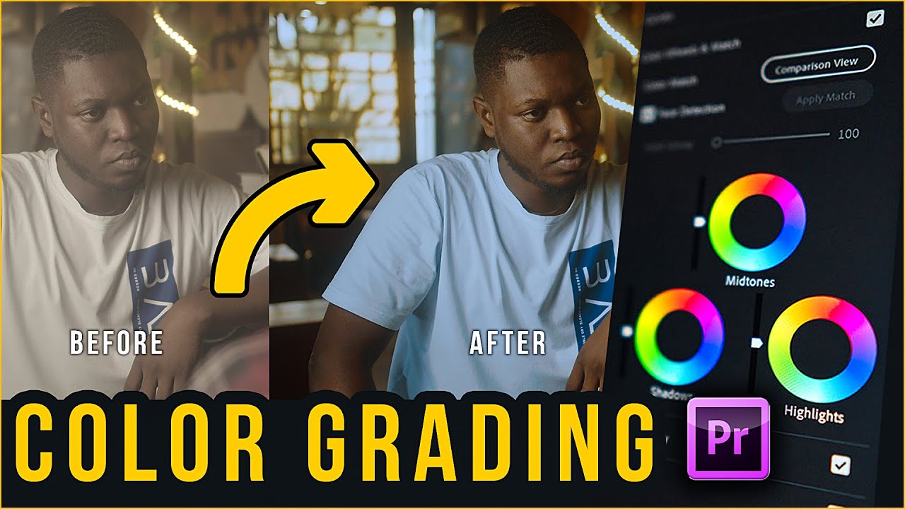 COLOR GRADING MADE EASY + FREE LUT - ADOBE PREMIERE PRO - YouTube