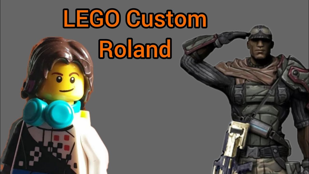 LEGO Custom Roland From Borderlands 2 - YouTube