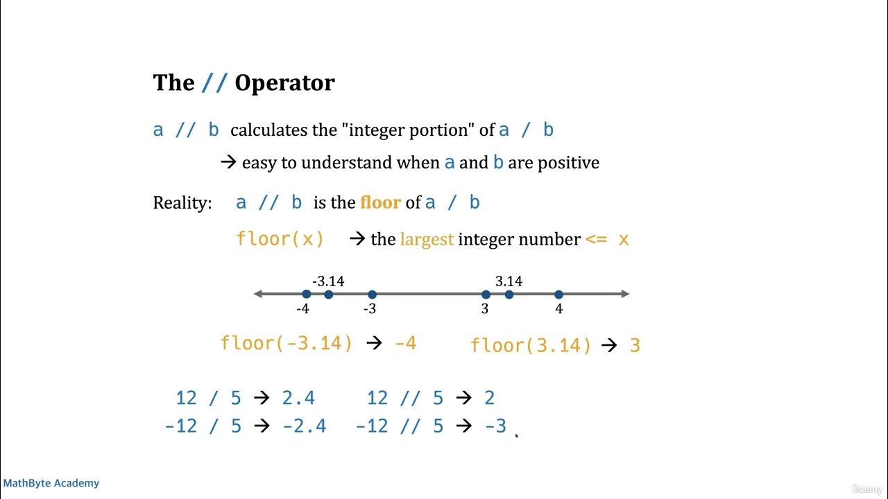 03 012 Integer Division and Modulus Lecture - YouTube