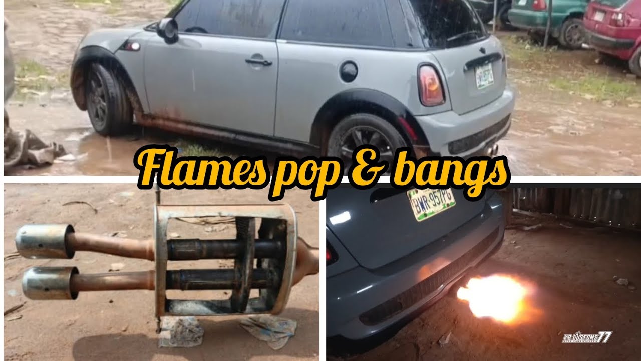 Mini Cooper flamethrower install: How to get the pops and bangs - YouTube