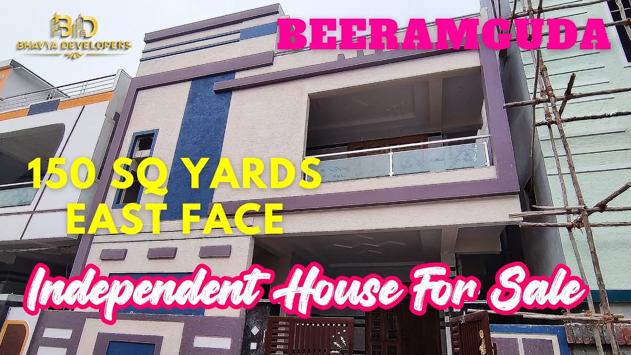 BD-29 | Independent House for Sale in Beeramguda, East Face, 150 Sqrds | Bhavya Developers - YouTube