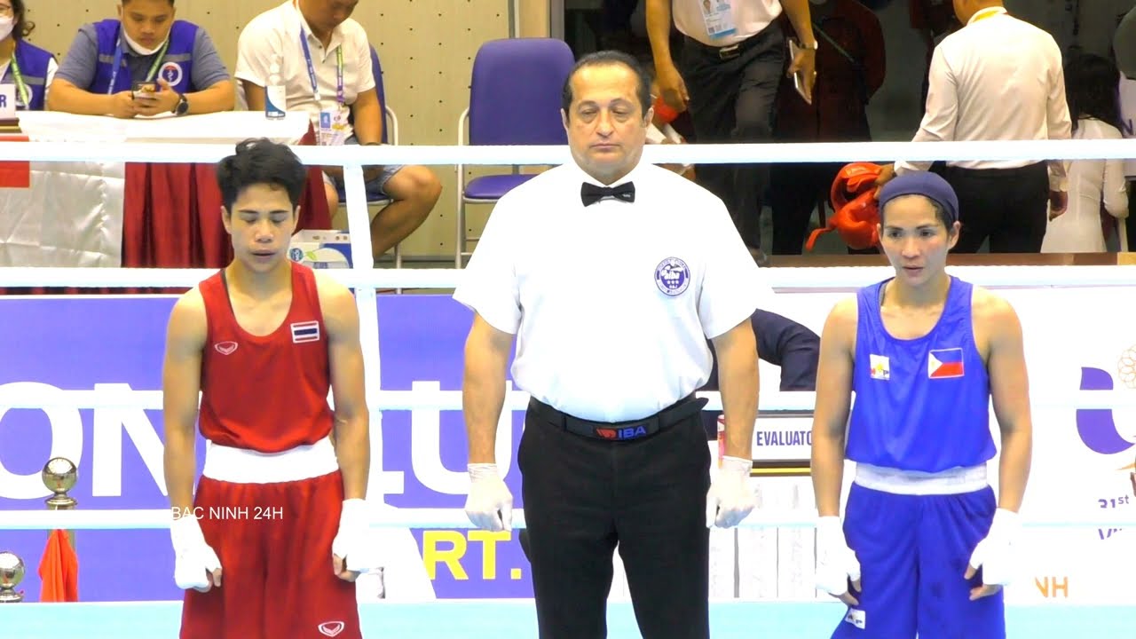 🥊CHUTHAMAT RAKSAT (THA) 🆚 JOSIE GABUCO ANAPE (PHI) | 1/2 Final | Boxing ...