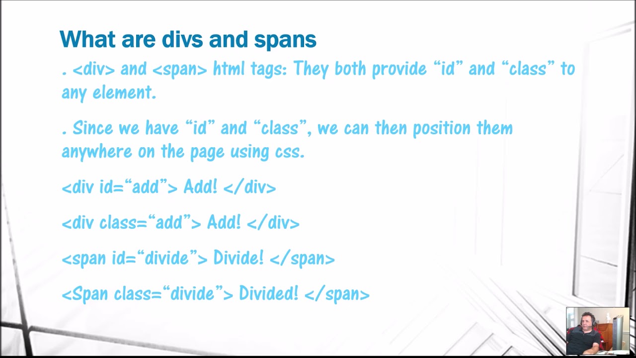 بخش 17 - HTML-CSS-Div-Span Lesson - برنامه نویسی کامپیوتر از 0 تا 100 - YouTube