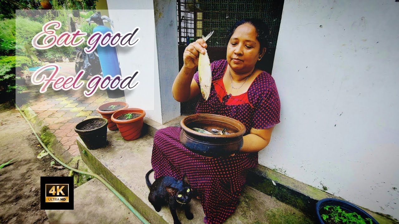Nadan Chembu Vevichath|Manga Itta Ayala Curry|Taste of Kerala ...
