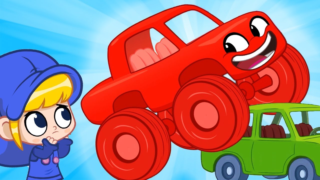 Morphle's Monster Truck Chase - Vehicle Bandits | Cartoons for Kids ...
