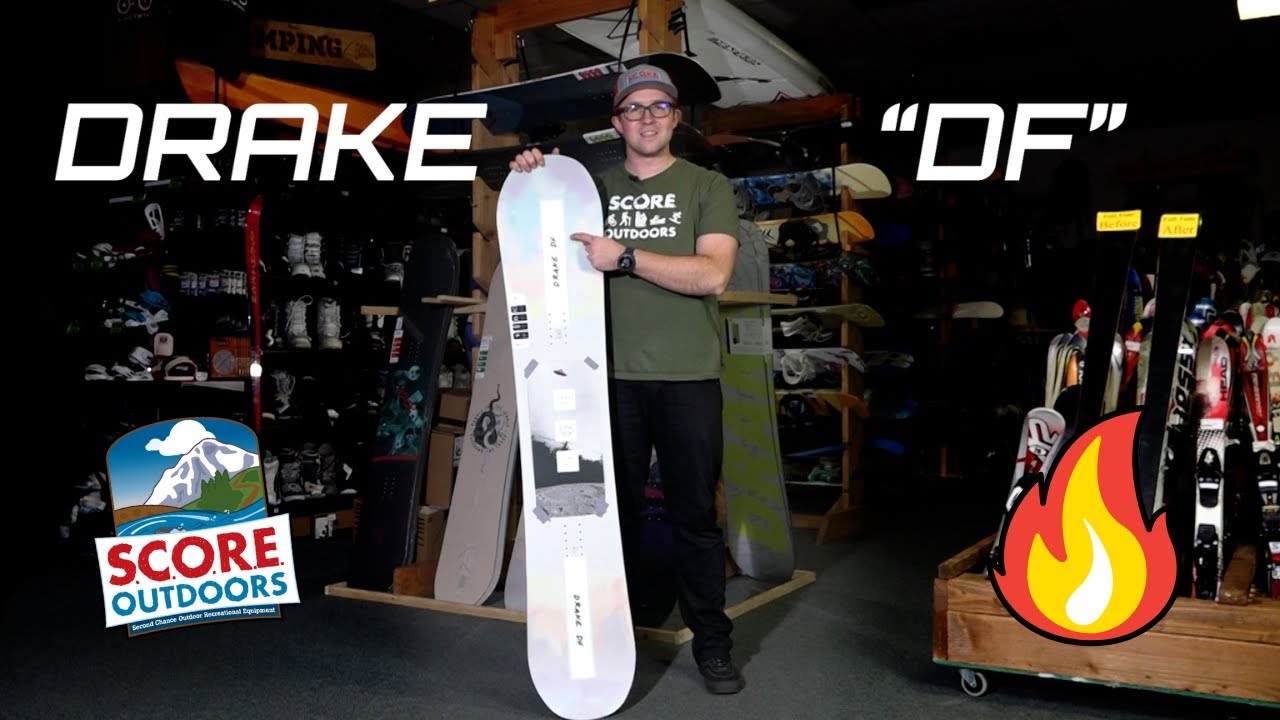 A Look at the DRAKE DF 22/23 Double Camber Snowboard - YouTube