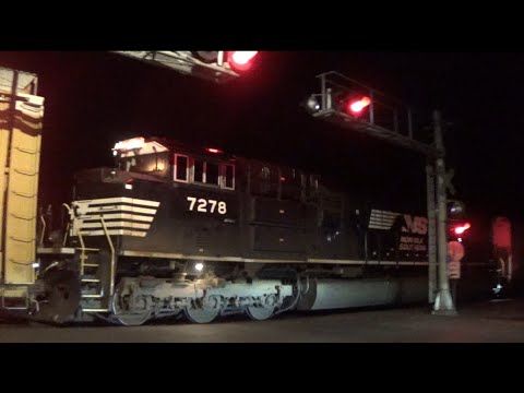 05/25/24 - NS SD70ACU 7278 assisting as a DPU on NS 168 - YouTube