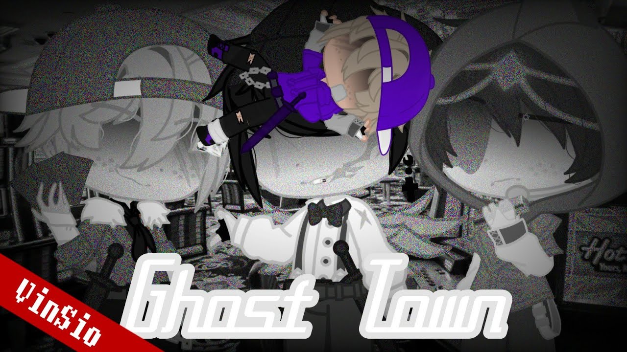 || Ghost Town || Ft. Purpled and Las Nevadas || Gacha Club - YouTube