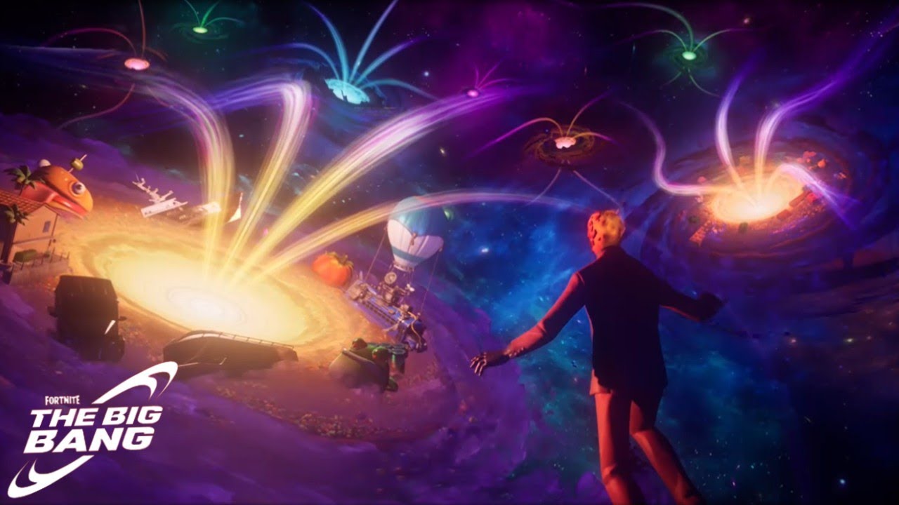 EVENTO FINAL DE FORTNITE X EMINEM EL BIG BANG - YouTube