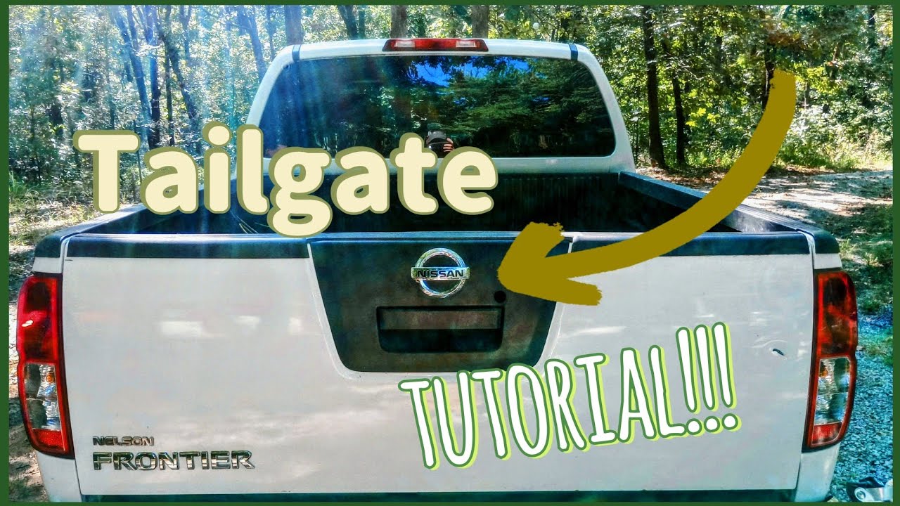 Nissan Frontier Tailgate Handle - YouTube
