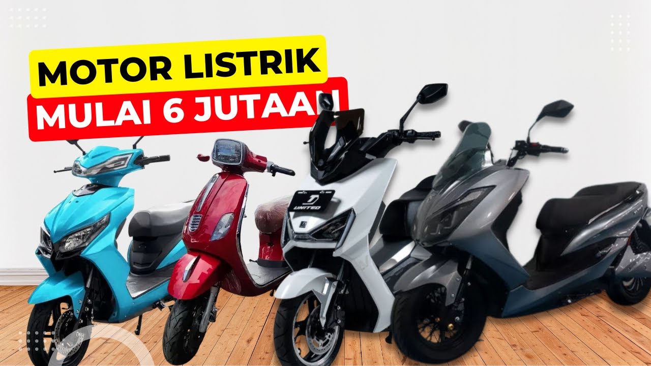 REKOMENDASI MOTOR LISTRIK TERBARU 2022 | HARGA MOTOR LISTRIK TERLARIS ...