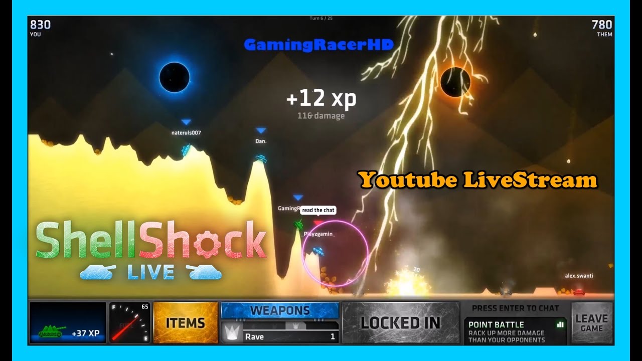 ShellShock Live - Live Stream #3 - DAN HAS HAX! [1080p 60FPS] - YouTube