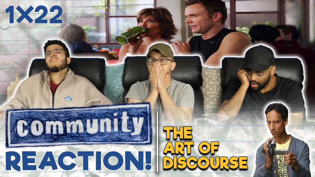 Community | 1x22 | "The Art of Discourse" | REACTION + REVIEW! - YouTube