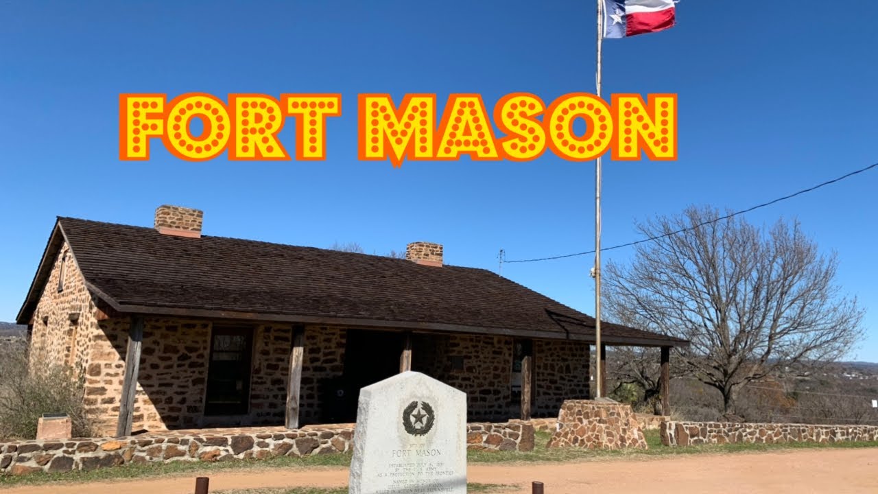 Why is this historical site in Texas called Fort Mason? - YouTube